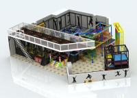 China Commercial Trampoline Park Indoor Playground with Big Air Bag Foam Zone 10m for sale