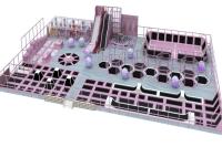 China Customizable Interactive Indoor Trampoline Park with Spider Tower 1m Height for sale