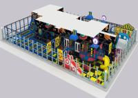 China Commercial Indoor Trampoline Park Battle Beam Dodge Ball 3m Height Customizable for sale