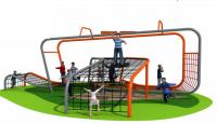 China 114mm Galavanized Pipe Climbing Net Frame Cable Net Structure 3-15 Year'S Old Kid for sale