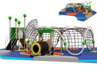 China Large Playground Climbing Net Frame 6 Strand Steel Rope Spider Web for Kids Play Site for sale