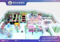 China Indoor Amusement Trampoline Park Playground Equipment Customized Color for sale