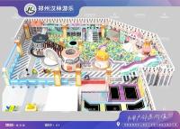 China Crazy Slide Indoor School Trampoline Equipment for sale