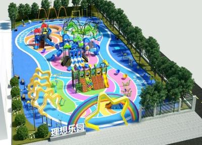 China Custom Outdoor Playground Equipment for Amusement Park 200 sqm Design for sale