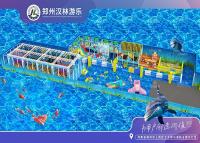 China Custom Middle Size Indoor Playground Equipment with Plastic Tube Slide Maze 114mm Posts for sale