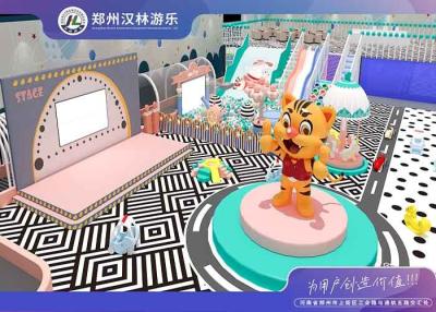 China Kids Indoor Playground Set With Performance Stage for sale
