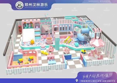 China PVC Soft Indoor Playground Equipment Kids Games Baby Playground 2.5m Height 5 Layers for sale