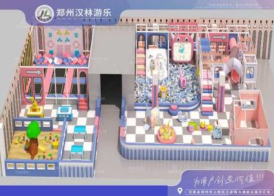 China Colorful Indoor Soft Playground Equipment for 30 Kids Custom Theme Design for sale