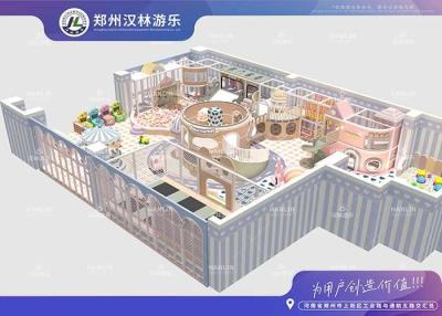 China Custom Indoor Soft Play Area for Kids with 48mm Galvanized Pipe Structure for sale