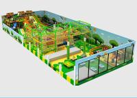 China Jungle Theme Commercial Indoor Playground Equipment with Trampoline 200 sqm for sale