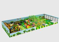 China Jungle Theme Commercial Indoor Playground Equipment with Trampoline 200 sqm for sale