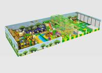 China Jungle Theme Commercial Indoor Playground Equipment with Trampoline 200 sqm for sale
