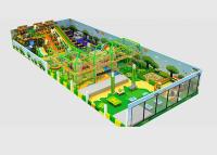 China Jungle Theme Commercial Indoor Playground Equipment with Trampoline 200 sqm for sale