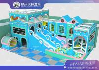 China Toddler Ocean Theme Indoor Playground With Slide And Obstacles for sale