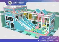 China Toddler Ocean Theme Indoor Playground With Slide And Obstacles for sale