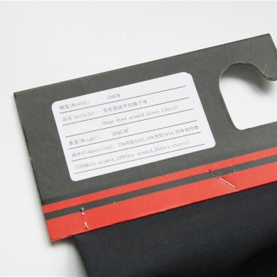 China Meta Aramid Fabric Navy Blue 205gsm Plain Rip Stop Flame Retardant Textile for sale