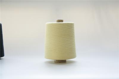 China 30S/2 Textured Para Aramid Yarn with High Abrasion Resistance and EN 11612 Certification for sale