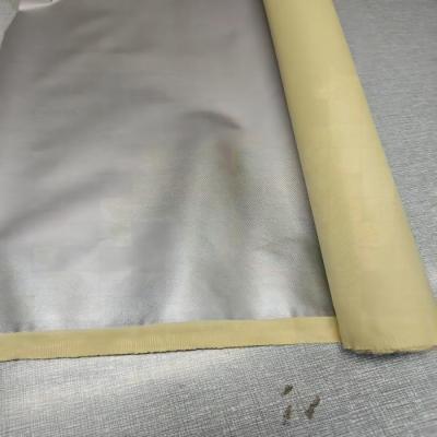 China 230gsm Para Aramid PU Coating Fabric 1.5m Width Fireproof Water Resistant for sale