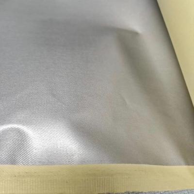 China Para Aramid Fabric with Aluminum Coating 2mm 500 GSM Low Thermal Conductivity for sale
