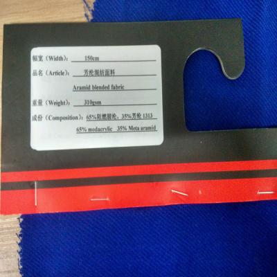 China 150cm Width Aramid Fiber Cloth with 200-400°C Heat Resistance and EN 11612 Certification for Fire Protection for sale