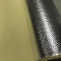 China Fire Proof Meta Aramid Aluminized Fabric 260gsm Thermal Protection Textile 1.5m Width for sale