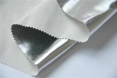 China Yellow Para Aramid Fabric with Aluminum Coating Heat Resistant 260 Degree Anti Cut 500 GSM for sale