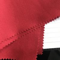 China 200GSM 6.5OZ Red Aramid Blended Fabric - Heat Resistant 260°C with 1000N Tensile Strength for sale