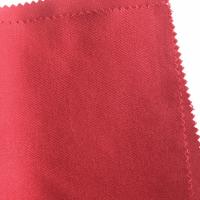 China 200GSM 6.5OZ Red Aramid Blended Fabric - Heat Resistant 260°C with 1000N Tensile Strength for sale