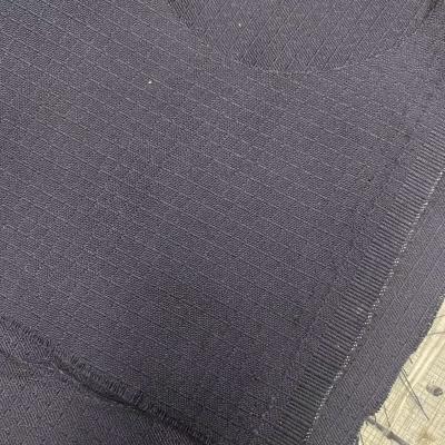 China Meta Aramid FR Viscose Blended Fabric 240gsm Navy Blue 150cm Width Breakstrength 900N for sale