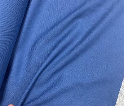 China 150gsm Royal Blue Twill Weave Aramid IIIA Fabric Fireproof Flame Retardant for sale