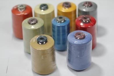 China 100% Meta Aramid Fire Proof Sewing Threads Heat Resistant 2000m 5000m for sale