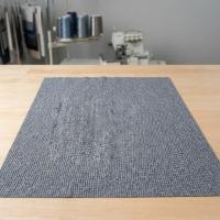 China 200gsm Heat Resistant Meta Aramid Knitted Fabric 180cm Width for Protective Garment for sale
