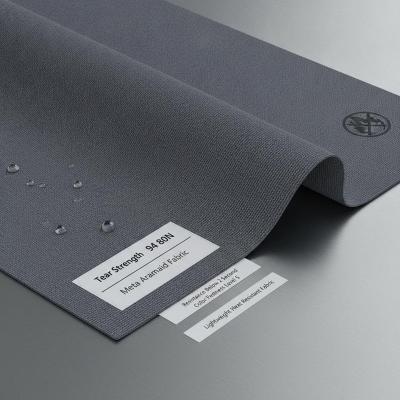 China Tear Strength 94 80N Meta Aramid Fabric Flame Resistance Below 2 Second Color Fastness Level 5 Lightweight Heat Resistant Fabric for sale