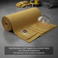 China Heat Resistance 260 Degree Para Aramid Fabric Featuring Low Thermal Conductivity Suitable for Fire Resistant Gear and Safety Equipment for sale