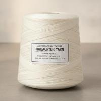 China Smooth And Silky Texture Modacrylic Yarn Count Ne38 2 No Elasticity Ideal For Textile Applications And Garment Production for sale
