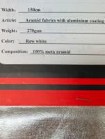 China Woven Twill Heat Resistant Material Thickness 025MM Suitable For High Temperature Protective Gear And Thermal Insulation for sale