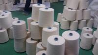 China White Yarn Color Lenzing Viscose Yarn 1.5kgs Per Cone Custom Yarn Color Options Tailored for Textile Manufacturing Needs for sale