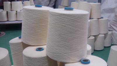 China White Yarn Color Lenzing Viscose Yarn 1.5kgs Per Cone Custom Yarn Color Options Tailored for Textile Manufacturing Needs for sale