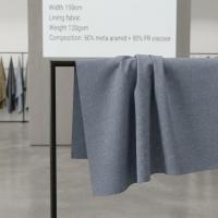 China 50% Meta-Aramid 50% FR Viscose Lining Fabric - Permanent Flame Retardant 120 gsm for Protective Apparel for sale