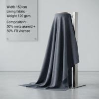 China 50% Meta-Aramid 50% FR Viscose Lining Fabric - Permanent Flame Retardant 120 gsm for Protective Apparel for sale