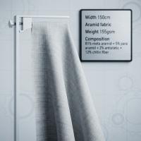 China Flame Resistant Antistatic Meta Aramid Fabric with Chitin Fiber for Protective Clothing for sale