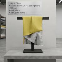 China Aramid Aluminium Foil Coating Fabric with High Tensile Strength Flame Retardant and High Temperature Resistance for sale