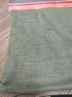 China 50 gsm Dope-dyed Green Self-extinguishing Meta Aramid Knitting Fabric for Protective Clothing for sale