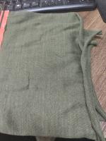China 50 gsm Dope-dyed Green Self-extinguishing Meta Aramid Knitting Fabric for Protective Clothing for sale