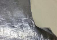 China Flame Retardant Aluminum Foil Coated Aramid Fabric 180 gsm with 150 cm Width for sale