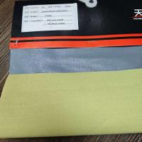 China 470gsm Para Aramid FR Silicone Coated Fabric with Flame Retardant and High Temperature Resistance for sale