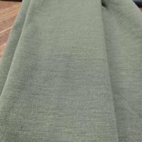 China 270gsm Dope Dyed Double Rib Knitted Meta Aramid Fabric for Fire Fighter Clothing for sale
