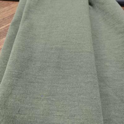 China 270gsm Dope Dyed Double Rib Knitted Meta Aramid Fabric for Fire Fighter Clothing for sale