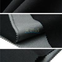 China Black 280gsm Meta Aramid Fabric 93/5/2 with PU Coating - 1.5m Width Flame Retardant for sale
