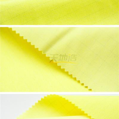 China 280gsm Modacrylic Flame Retardant Fabric Fluorescent Yellow EN11612 Certified 1.47m Width for sale